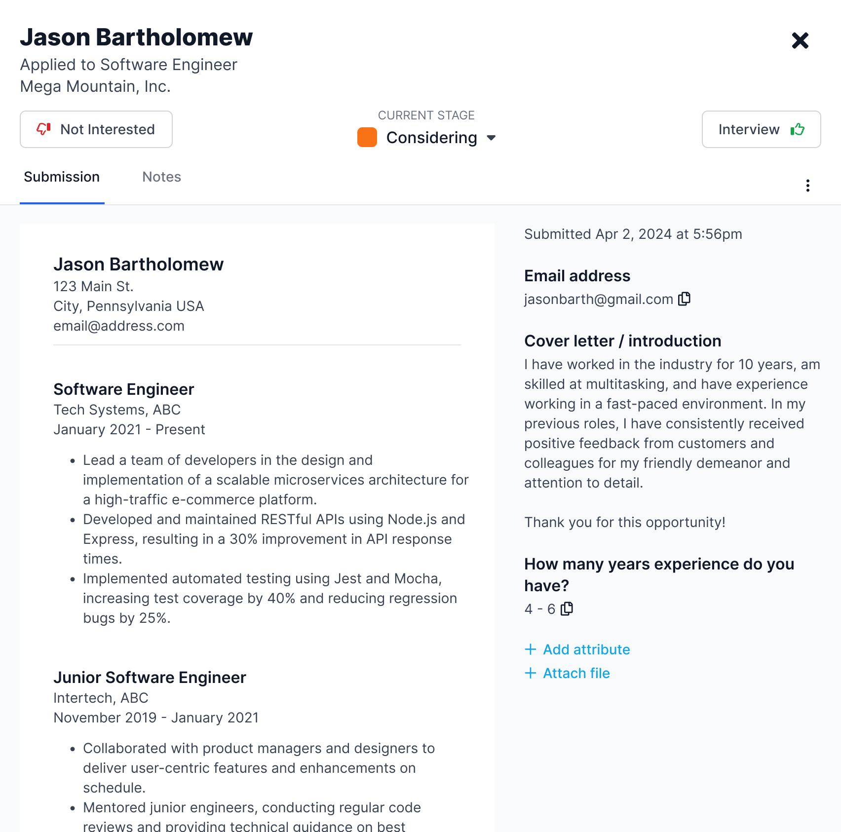 Candidate management | Dropboard